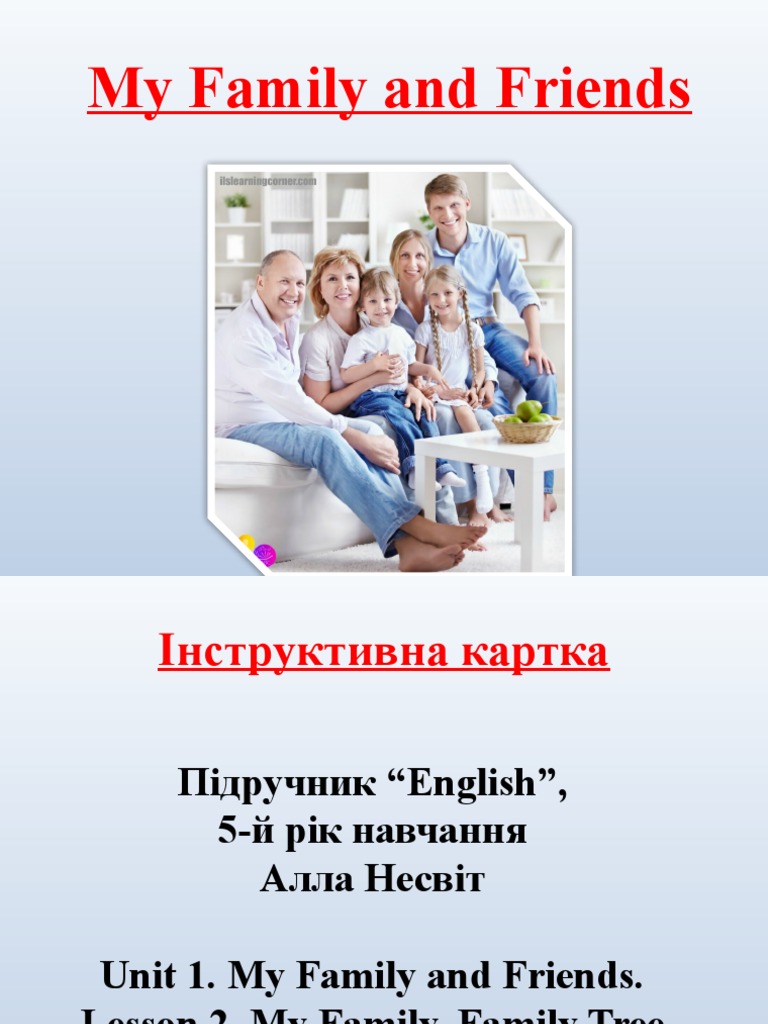 Family Tree Assignment for Class 1 | PDF | Wellness