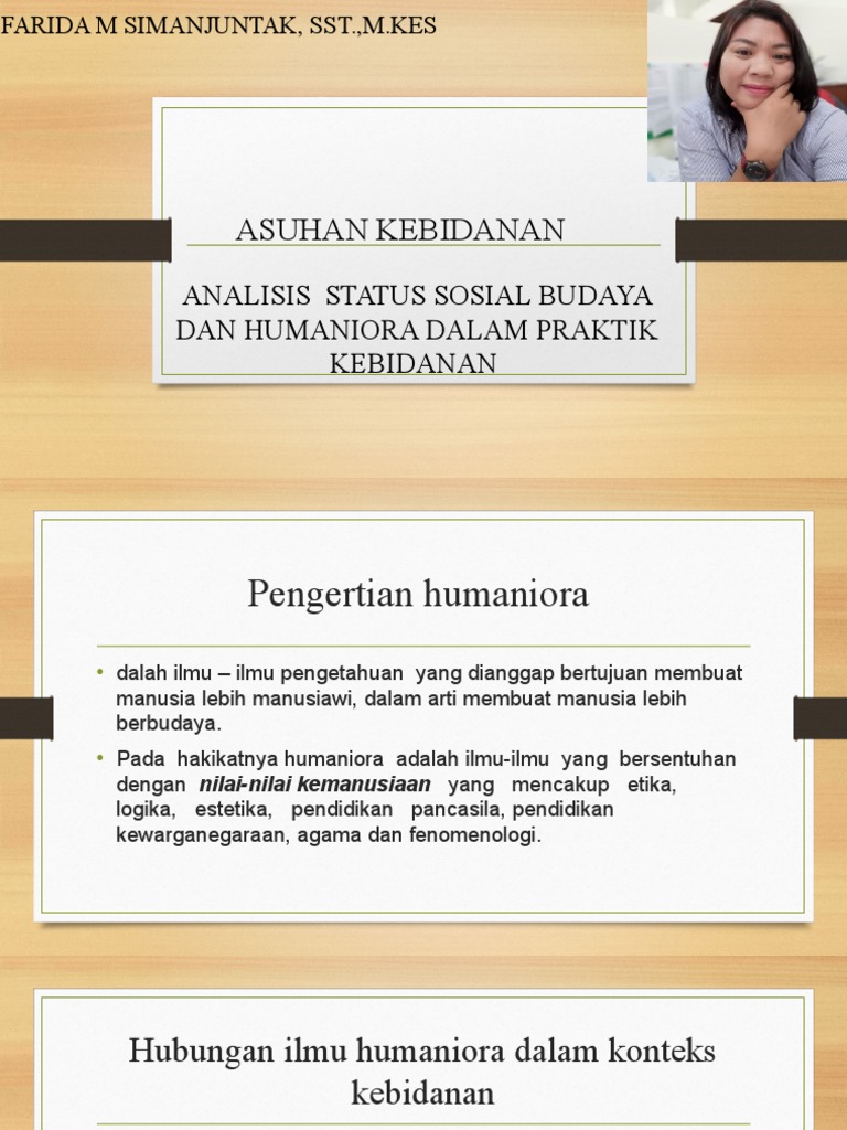 Humaniora dan Kebidanan | PDF | Pengembangan Diri | Kesehatan Holistik