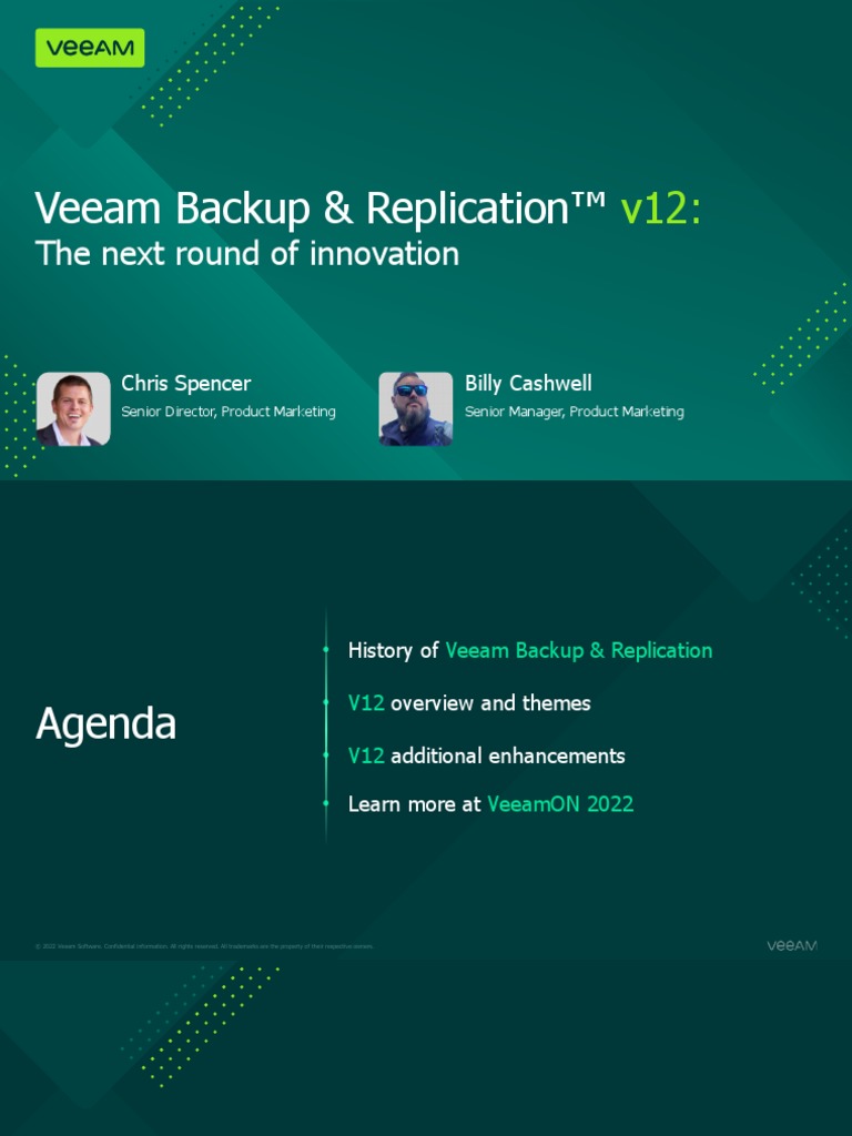 Veeam V12 What's New | PDF | Cloud Computing | Backup