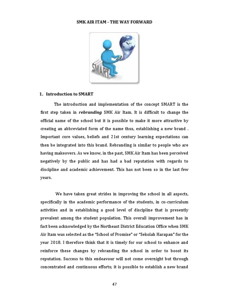 SMK Air Itam The Way Forward | PDF | Disciplines | Thought