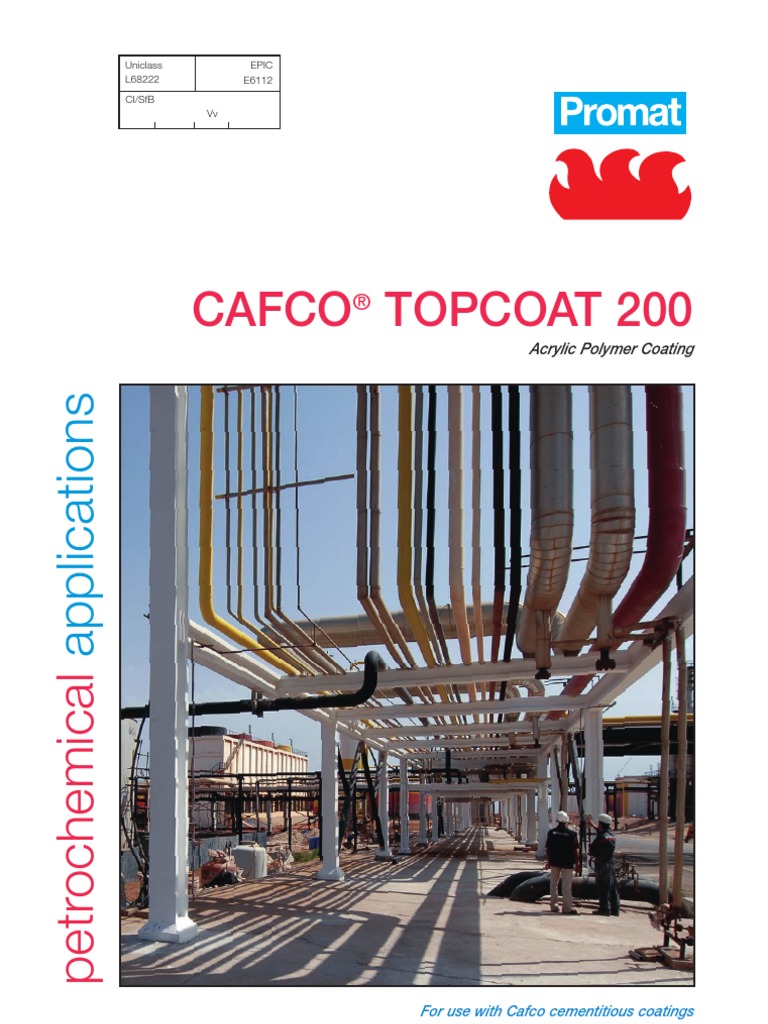 CAFCO Topcoat 200 Petro Data Sheet - D032-0209 | Applied And ...