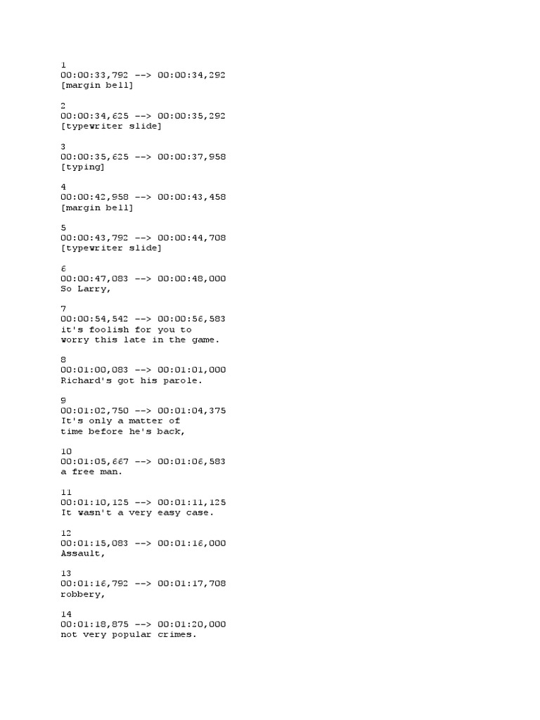 Forbidden Letters - Eng.srt | PDF