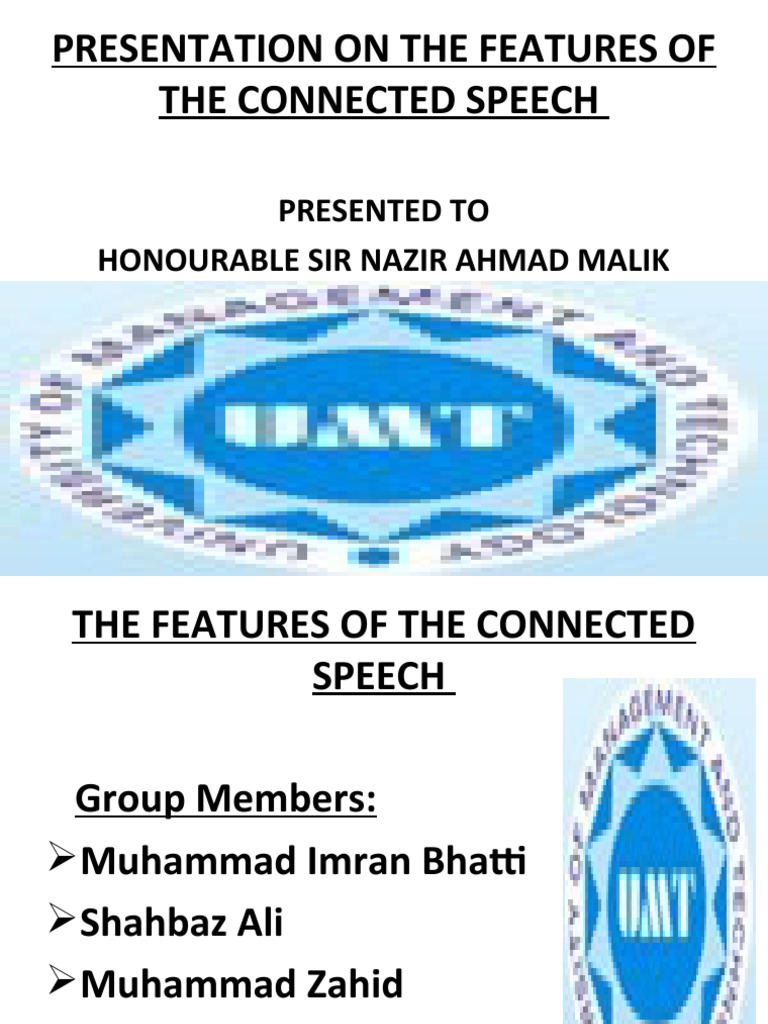 Connected Speech | PDF | Stress (Linguistics) | English Language