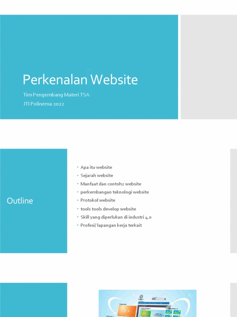 1 - Perkenalan Website | PDF