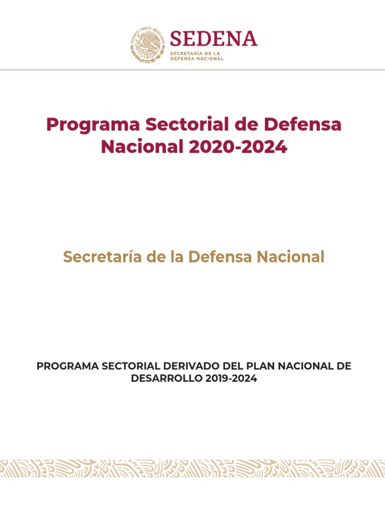 Programa Sectorial 2020-2024 | PDF | México | Corrupción política