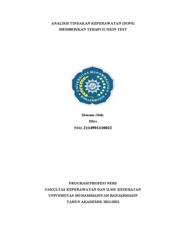 Dops Skin Test | PDF | Sains & Matematika