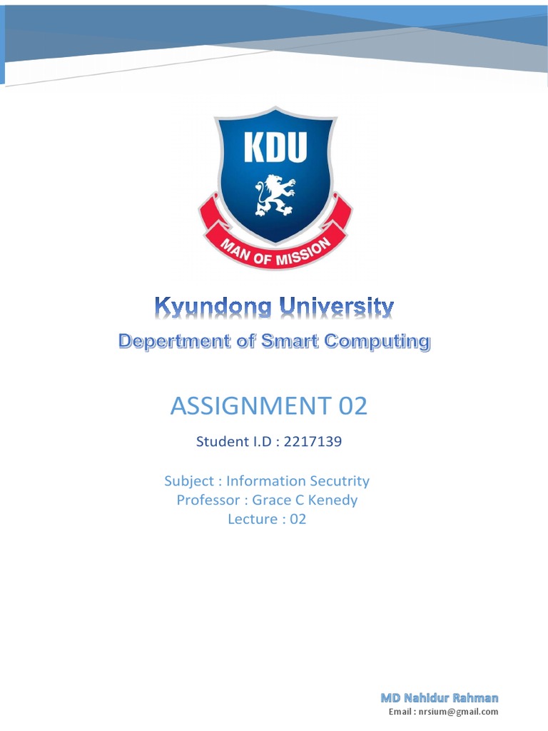 Assignment02 Nahidur | PDF | Security | Computer Security