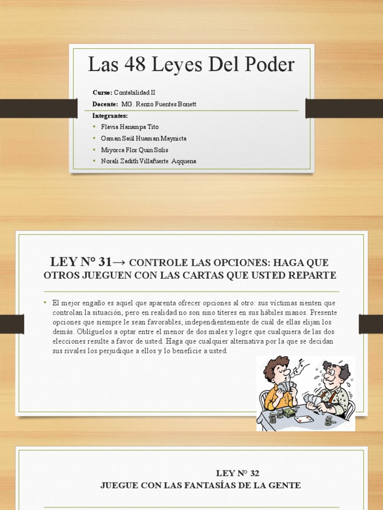 Las Leyes Del Poder | PDF