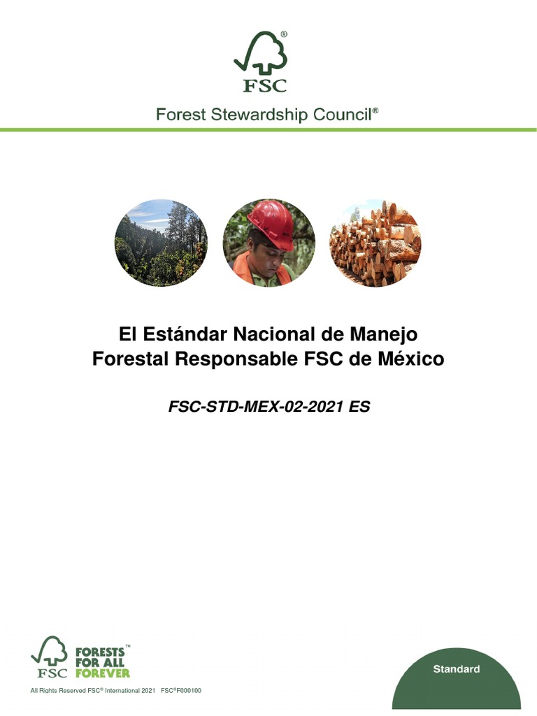 FSC-STD-MEX-02-2021 - V2-0 - ES - El - Est - Ndar - Nacional - de Manejo - Forestal ...