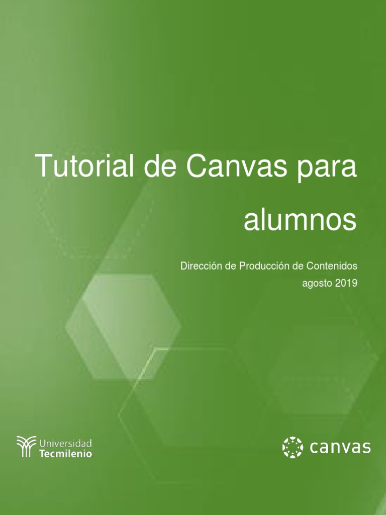 Tutorial Canvas Alumnos | PDF | Foro de Internet | Chat en linea
