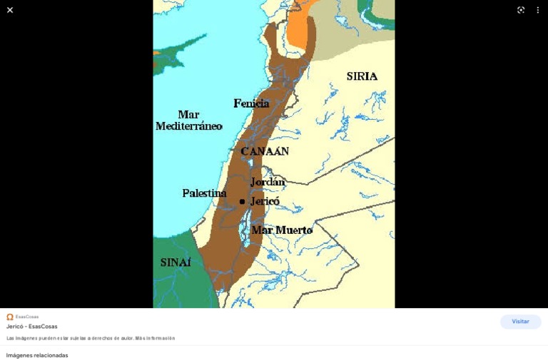 Jerico+ Mapa | PDF | El antiguo Israel y Judá