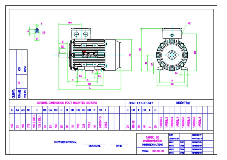 Form For Motor | PDF