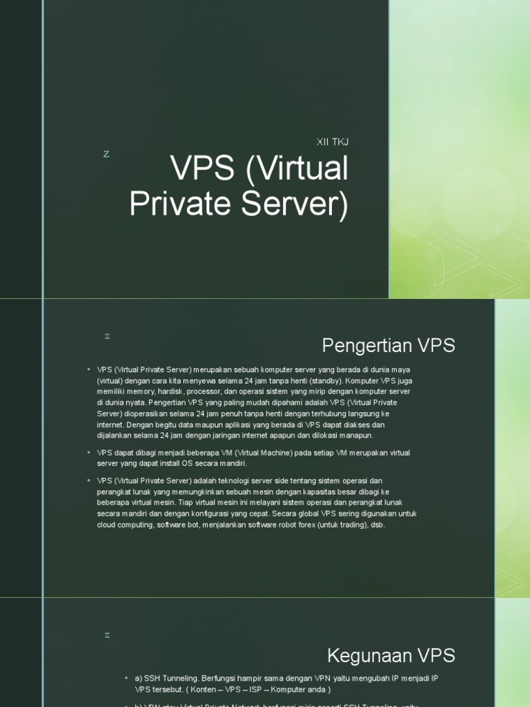 VPS (Virtual Private Server) | PDF | Griya & Taman | Komputer