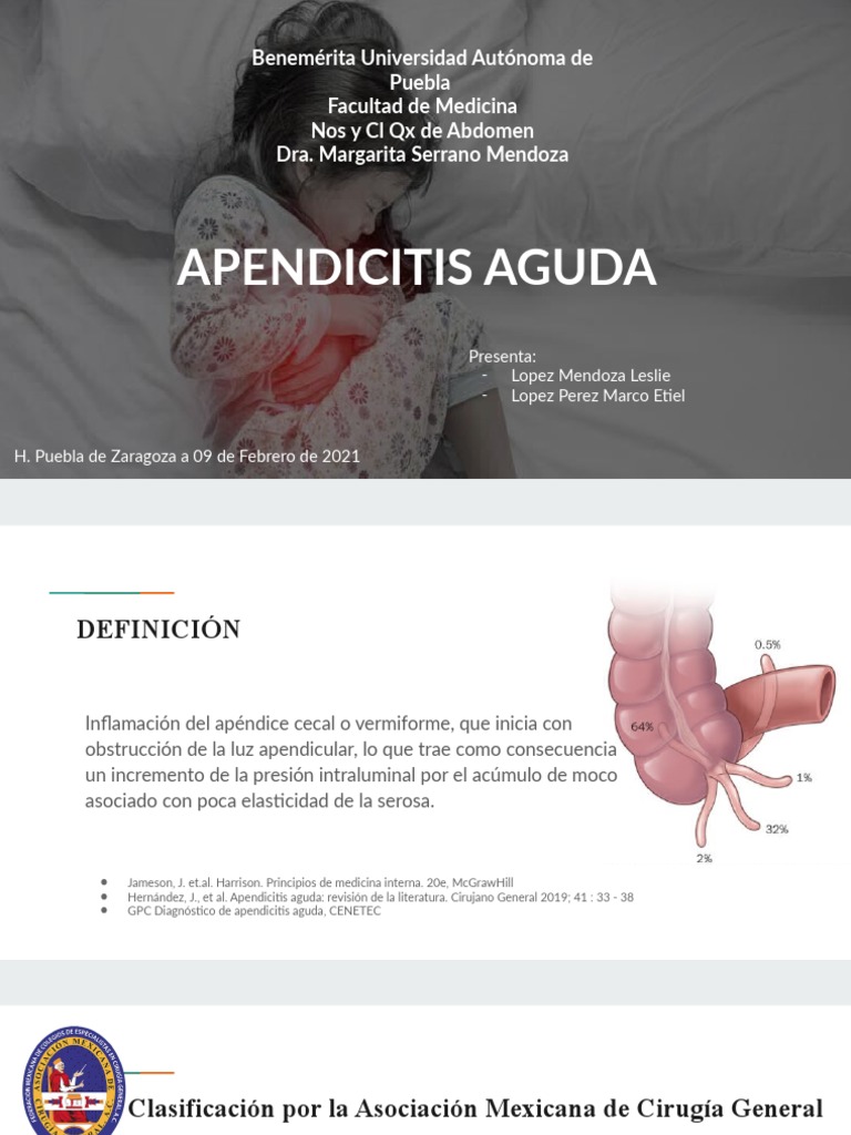 Apendicitis Aguda | PDF | Especialidades Medicas | Síntomas y signos
