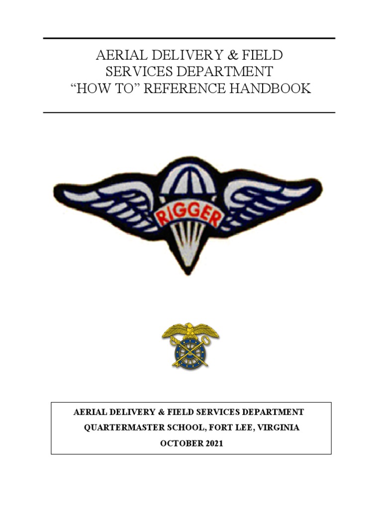 US Army Aerial Delivery 1 Dec 2021 | PDF | Parachute | Military Science