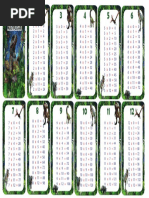 Tablas Minecraft PDF | PDF