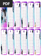 Tablas de Multiplicar Hello Kitty | PDF