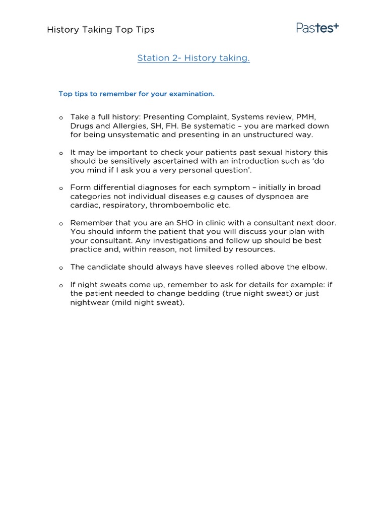 History Top Tips | PDF | Self-Improvement | Wellness