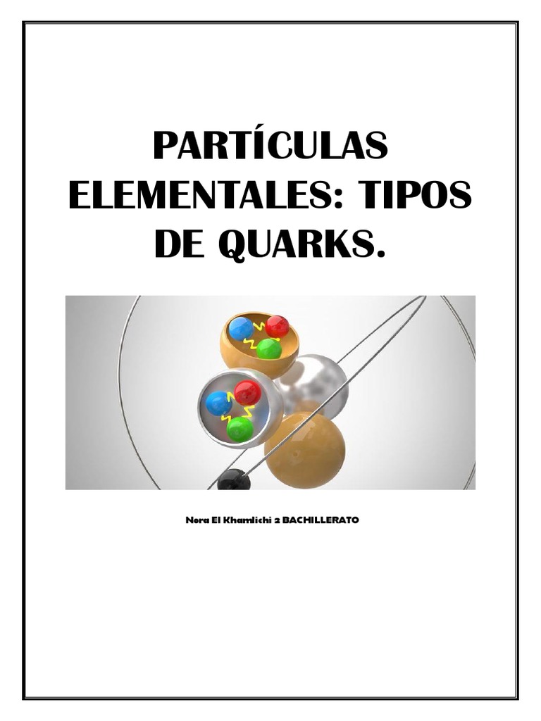 Los Quarks. | PDF | Cuarc | Importar