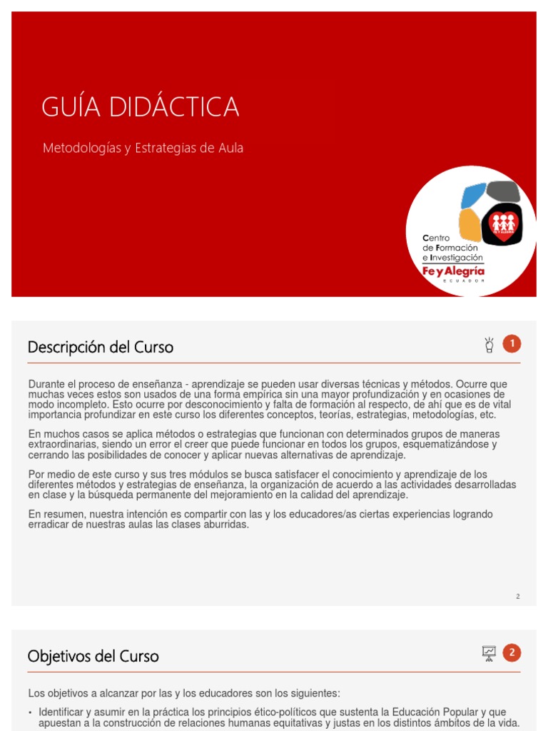 GMETODOLOGIAS | PDF | Método de enseñanza | Aprendizaje