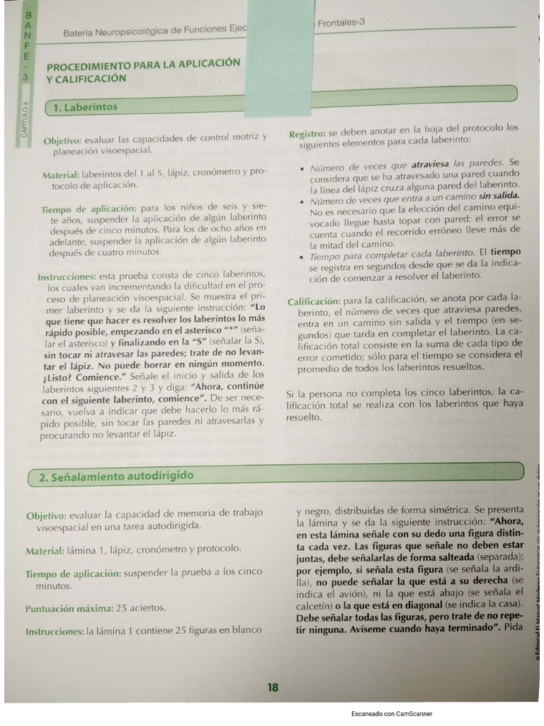 BANFE-3 Aplicación | PDF