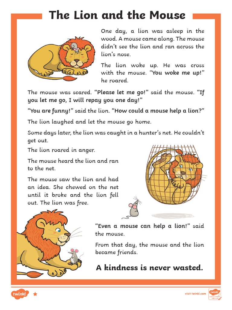 The Lion and The Mouse | PDF