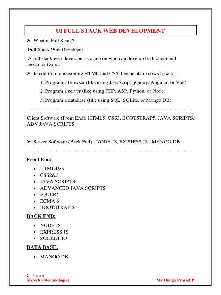 Web Development-FrontEnd | Download Free PDF | Html Element | World Wide Web