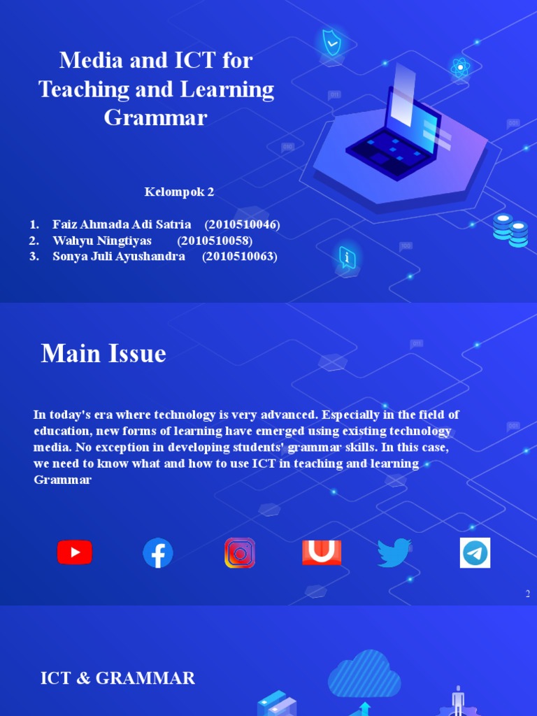 Media and ICT For Grammar Grup 2 | PDF | Educational Technology | Learning