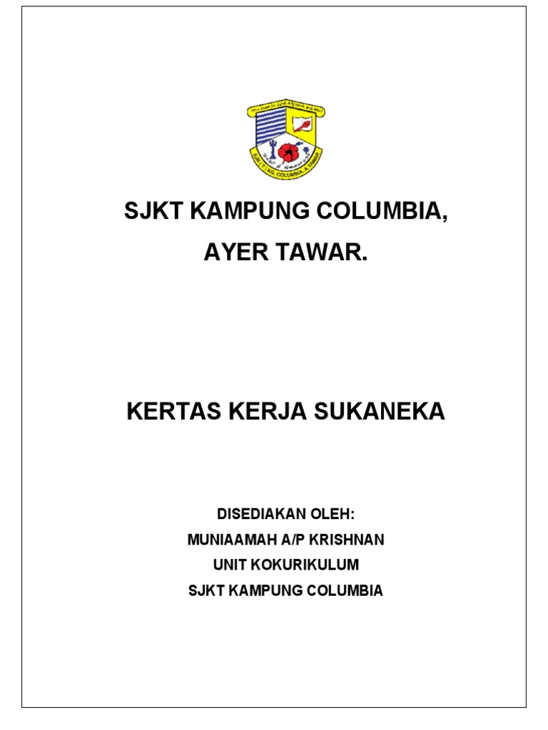 Kertas - Kerja - Sukaneka 2021 | PDF