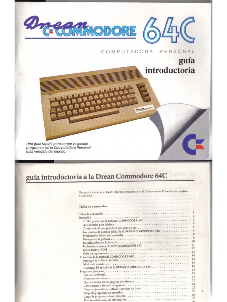 Commodore 64 - Guia Introductoria DC C64 | PDF