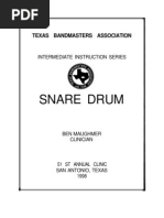 40 Essential Snare Drum Rudiments: Practice Your Rudiments With Our ...