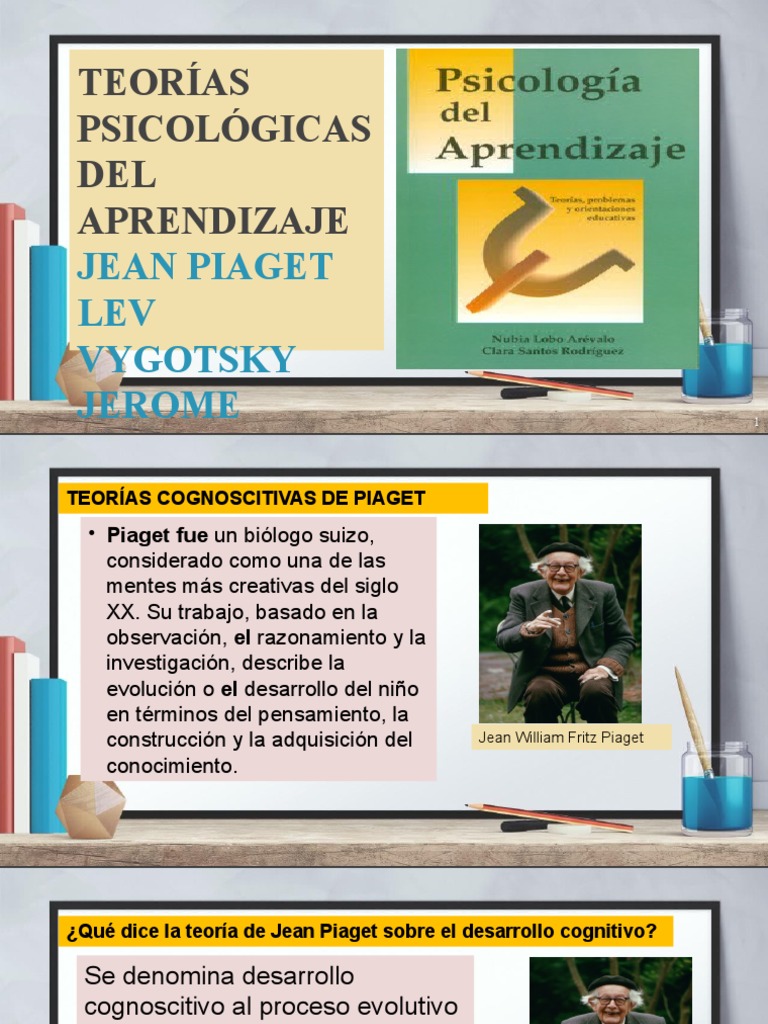 Teorías del Aprendizaje: Piaget y Vygotsky | PDF | Aprendizaje | Constructivismo (filosofía de ...