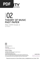 ABRSM Grade 1 Music Theory Test | PDF | Musical Notation | Music Theory