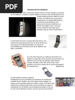 La Evolución de Los Teléfonos Celulares (2001-2010) | PDF | Smartphone ...