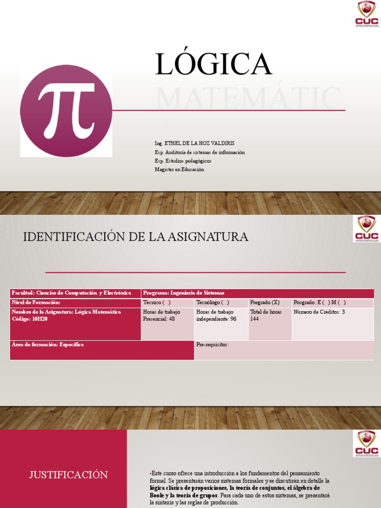 Presentación 1 - (Lógica Computacional) | PDF | Si y solo si | Lógica