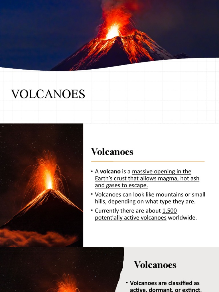 Volcanoes - Geo 1 Ab (3) | PDF | Volcano | Types Of Volcanic Eruptions