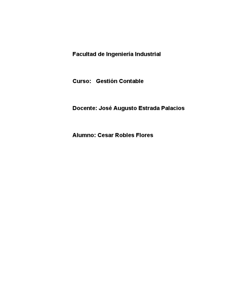 Ev. T1 - Robles Flores - Cesar | PDF | Bancos | Bienes