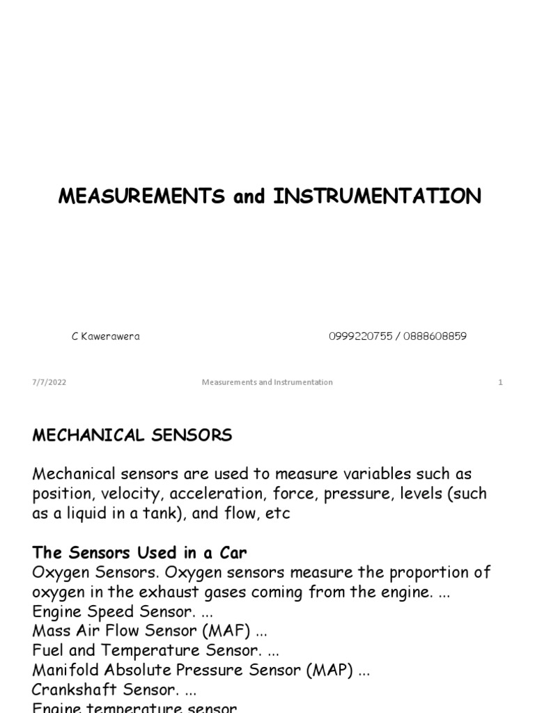 Mie Introduction | PDF | Sensor | Reliability Engineering