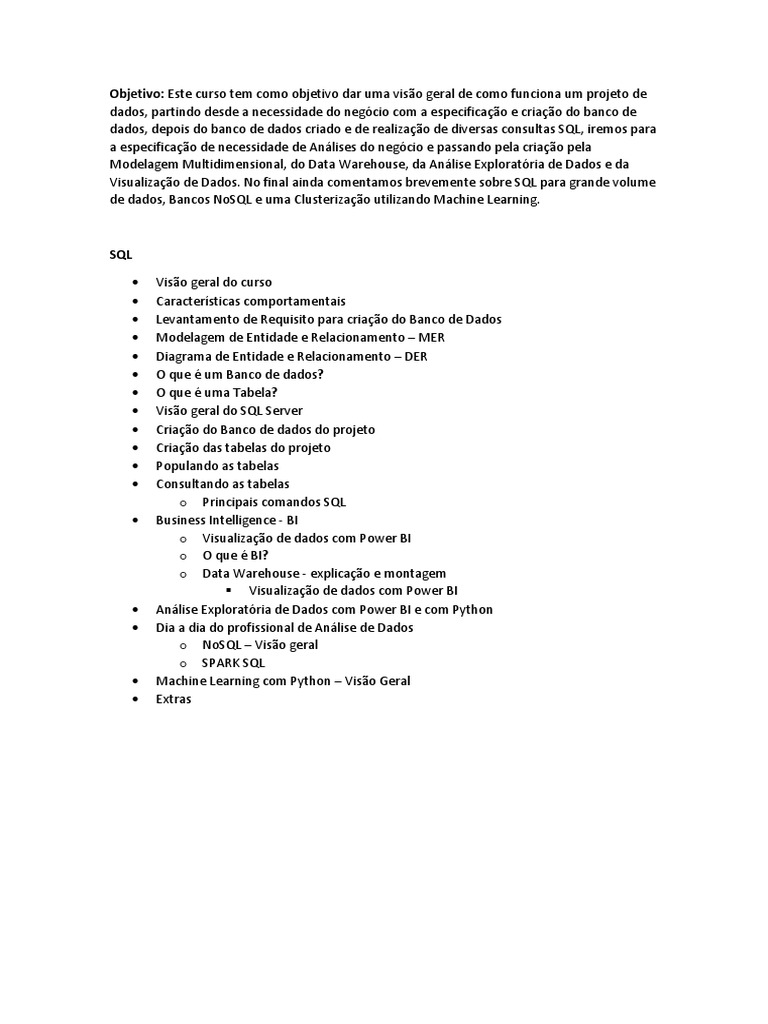 SQL e Python para Análise de Dados | PDF