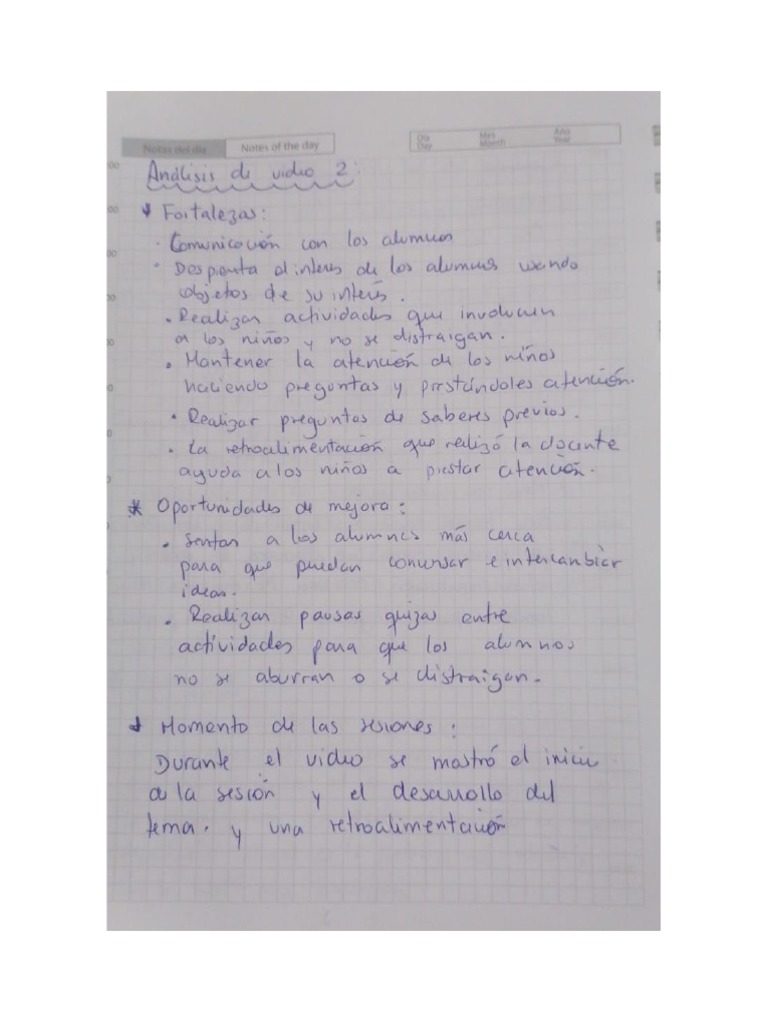 Analisis De Video 2 Pdf