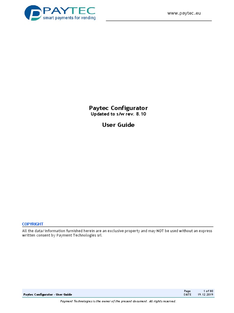 Configurator 810 UserGuide | PDF | Windows Xp | Microsoft Windows