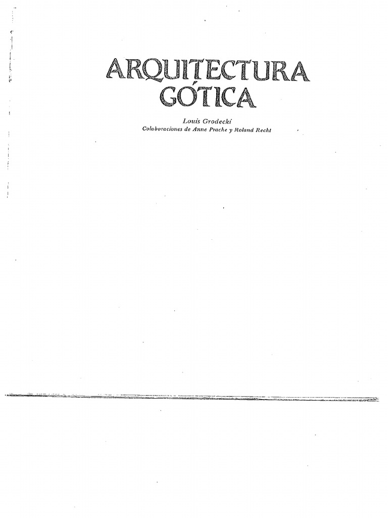 Grodecki Gótico | PDF