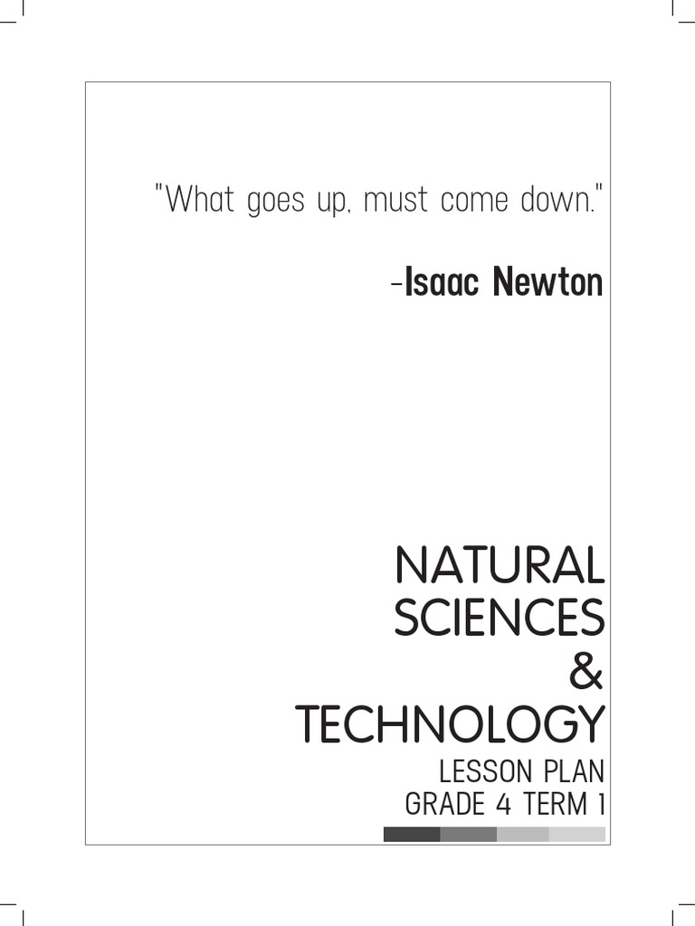 GR 4 Term 1 2019 Ns T Lesson Plan | PDF | Teaching Method | Learning