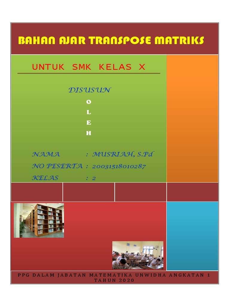 Transpose Matriks | PDF Transpose Matriks | PDF
