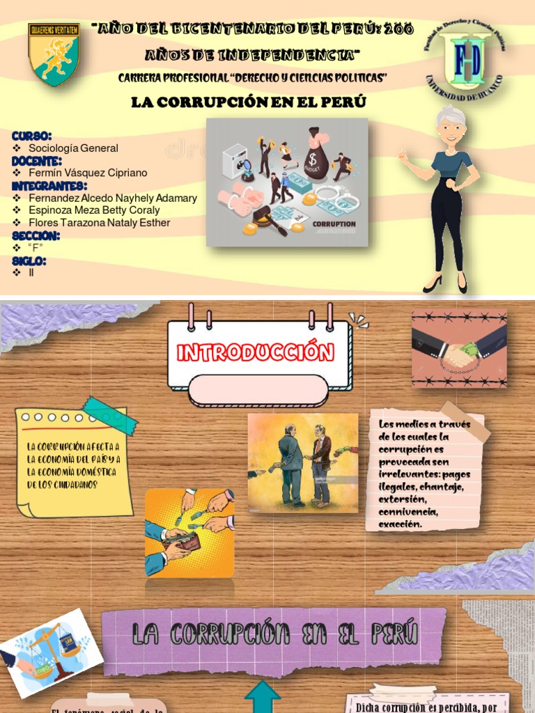 La Corrupción en El Perú | PDF | Corrupción política | Perú