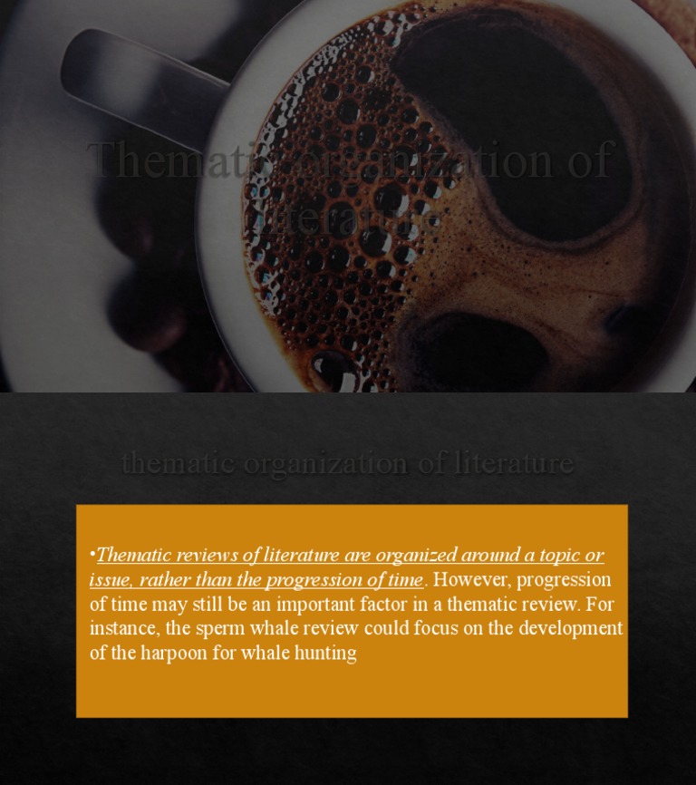 Thematic Organization of Literature | PDF | General Fiction