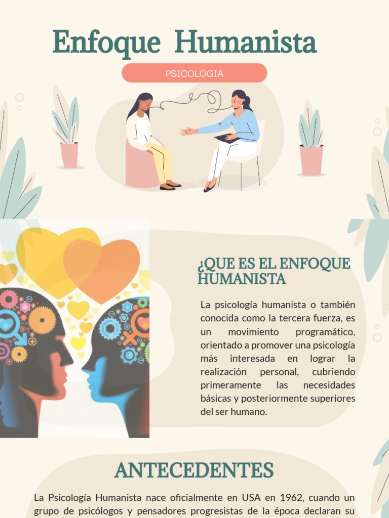 Enfoque Humanista | PDF | Sicología | Psicologia humanista