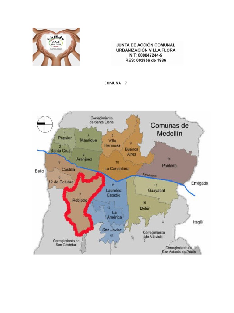 Mapa Comuna 7 | PDF