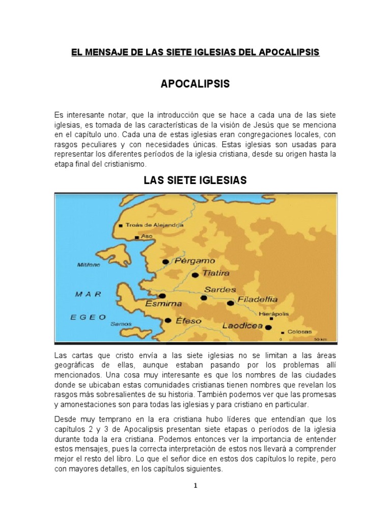 El Mensaje de Las Siete Iglesias Del Apocalipsis | PDF | Martin Luther | Iglesia Católica