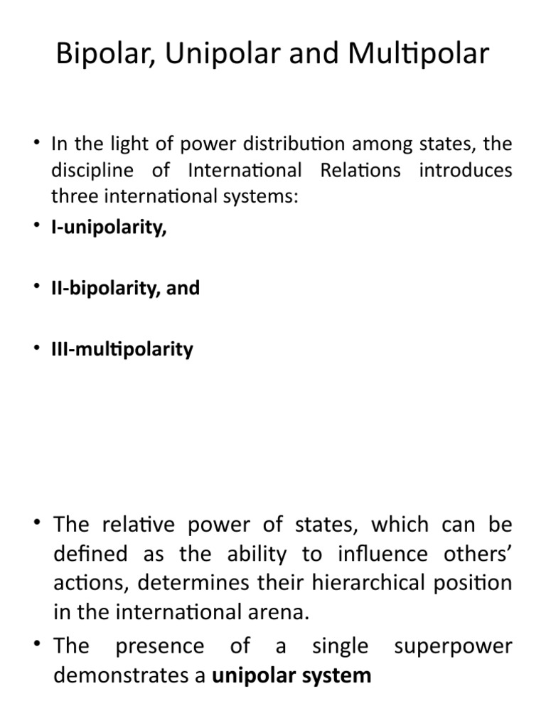 802U2Bipolar - Unipolar - Multipolar | PDF | Polarity (International ...